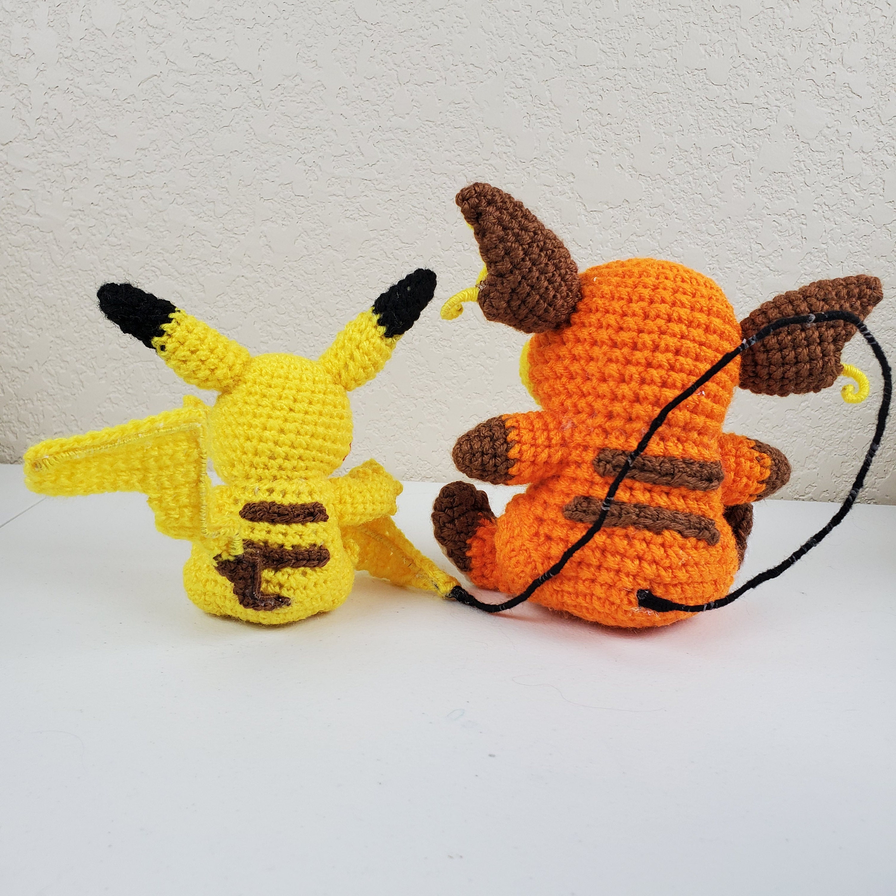 Pikachu and Raichu Crochet PDF Pattern Bundle - Etsy