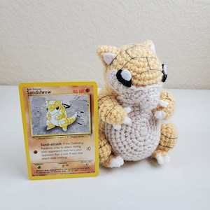Crochet Sandshrew PDF Pattern - Etsy