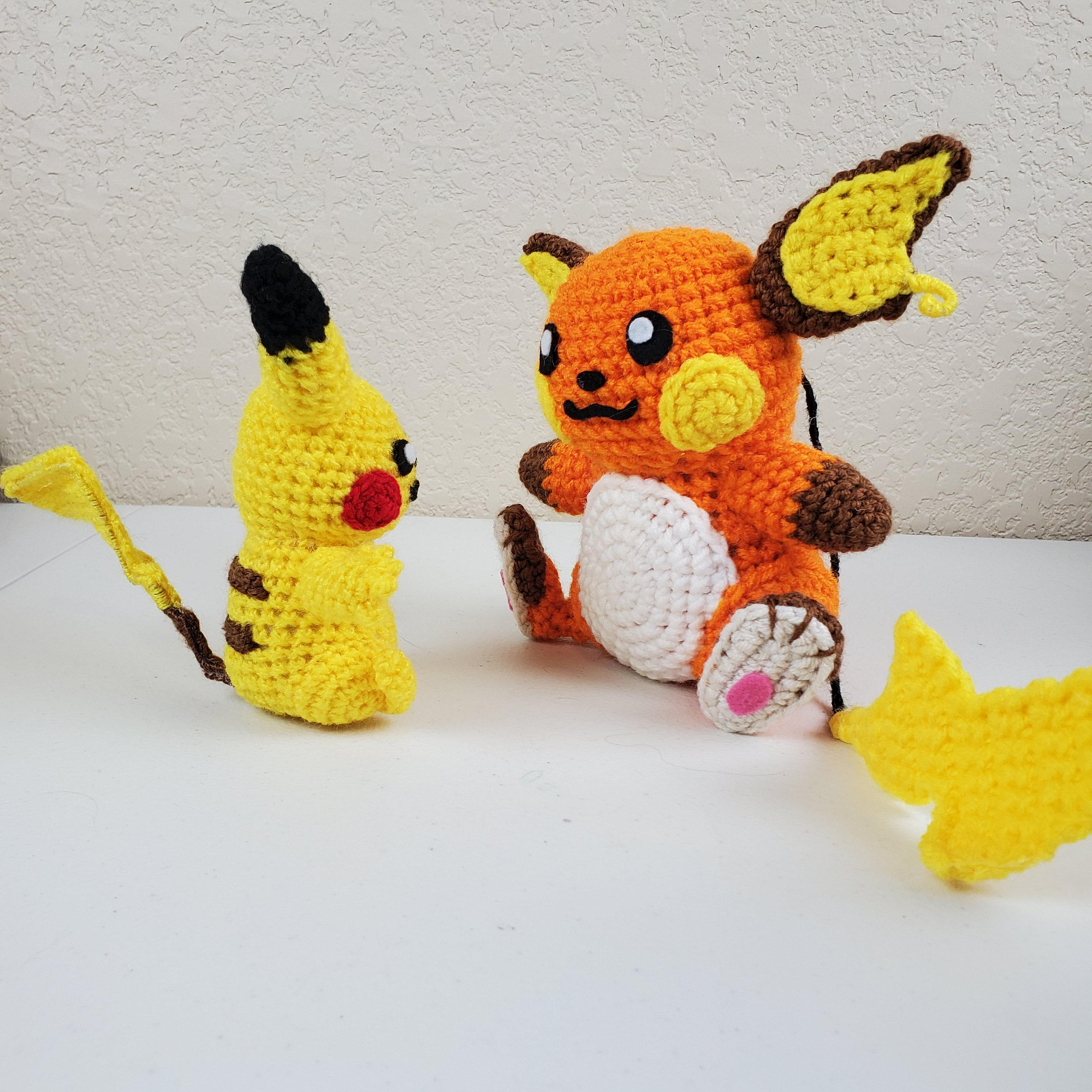 Pikachu and Raichu Crochet PDF Pattern Bundle - Etsy