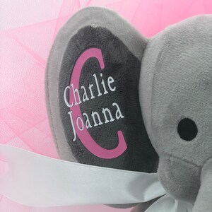 Birth Announcement Baby Elephant Personalized With Any Name, Dates ...