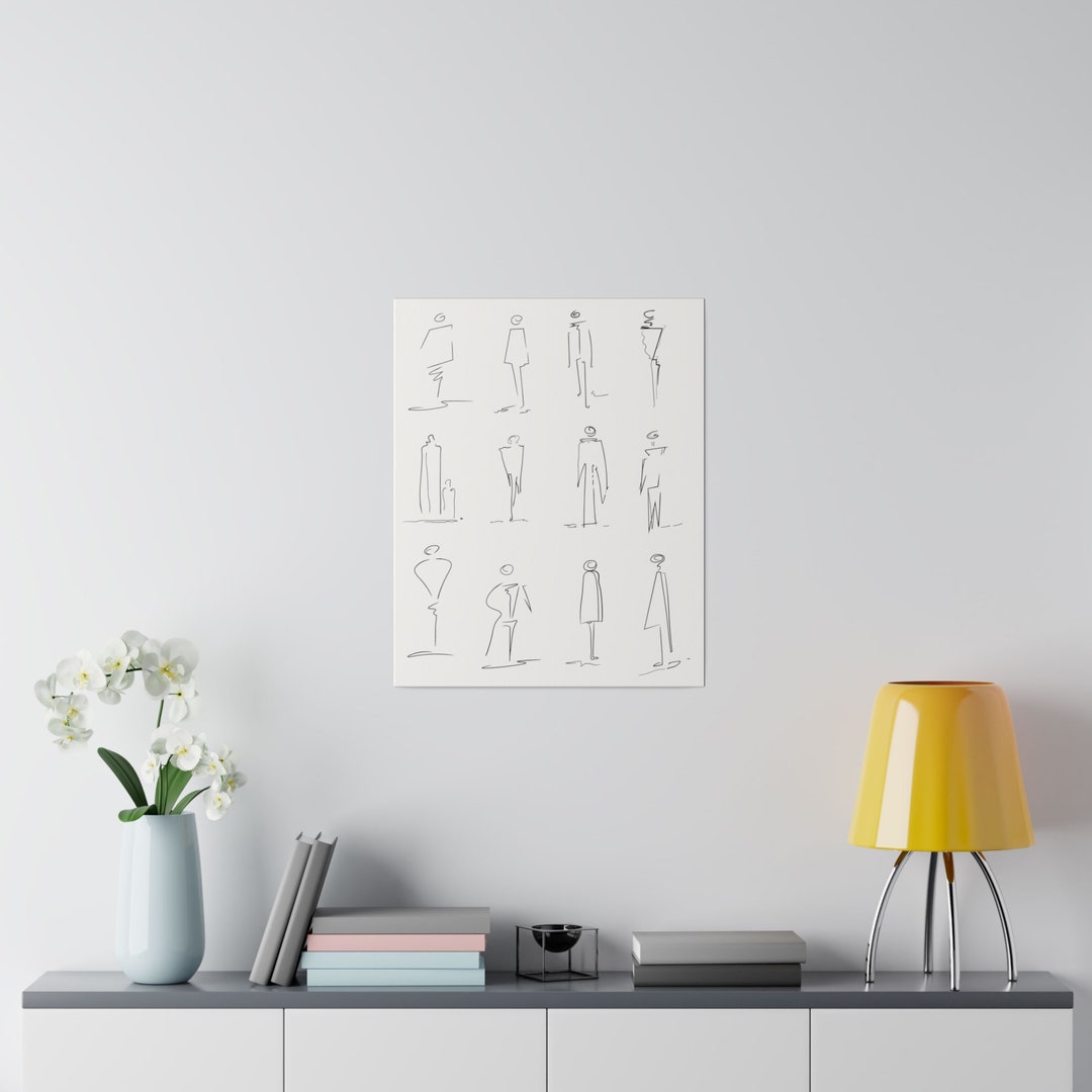 Human Figures Wall Decor Interior Decor Wall Decor - Etsy