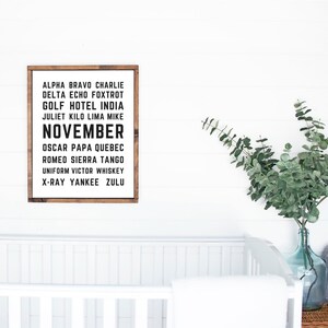 Printable Aviation Wall Art, Phonetic Alphabet, Aviation Decor ...