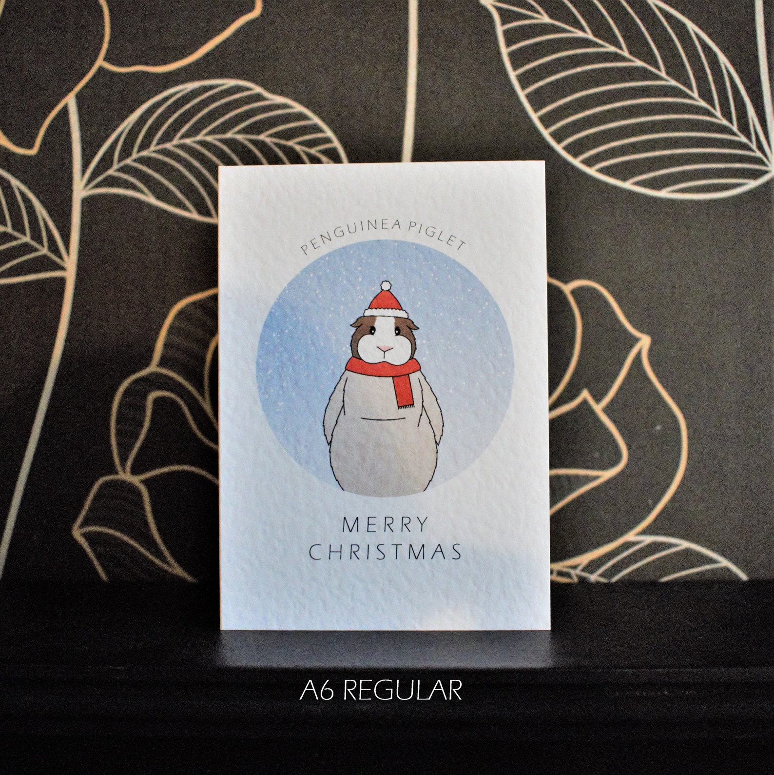 A6 'penguinea Piglet' Personalised Illustrated Animixtures Animal ...