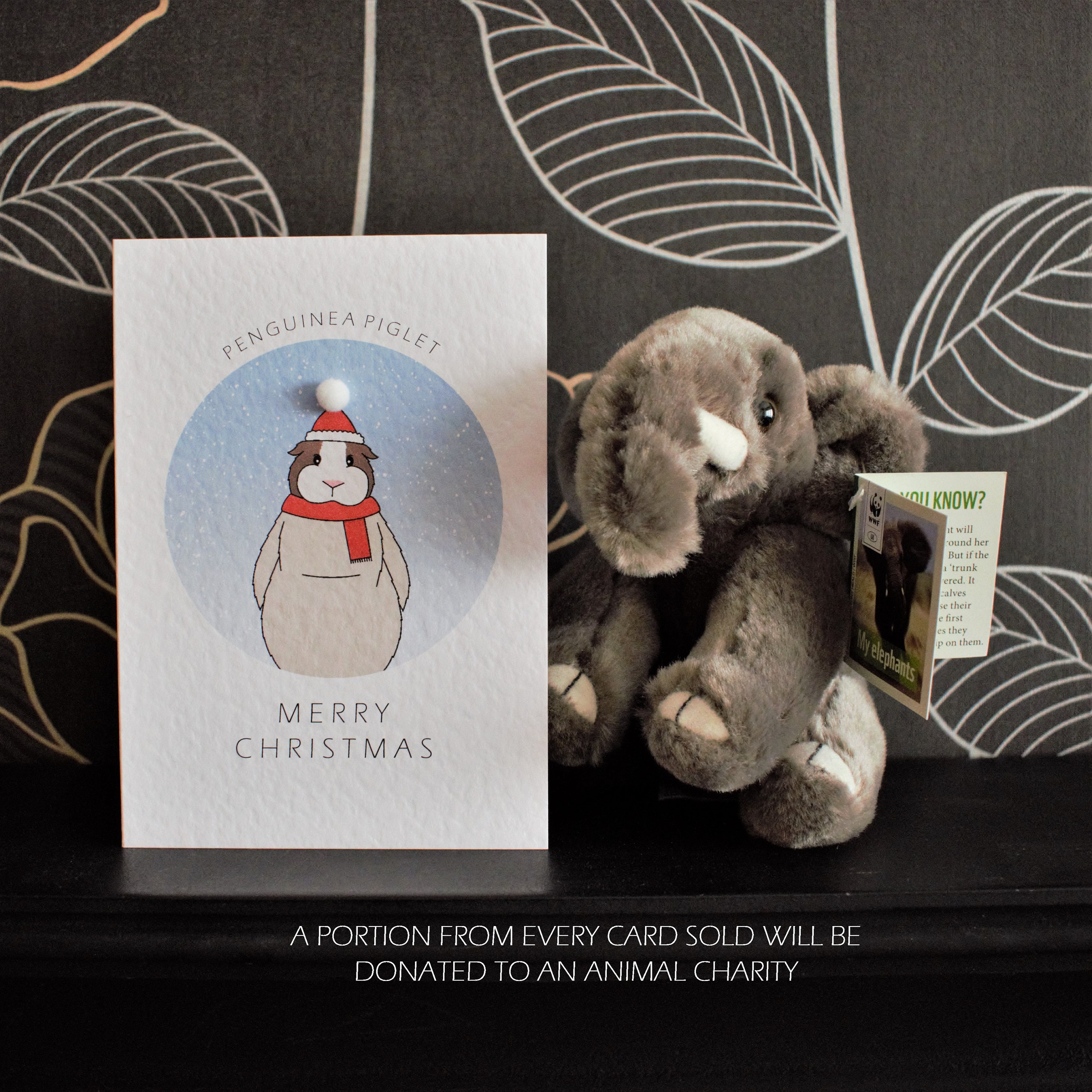 A6 'penguinea Piglet' Personalised Illustrated Animixtures Animal ...