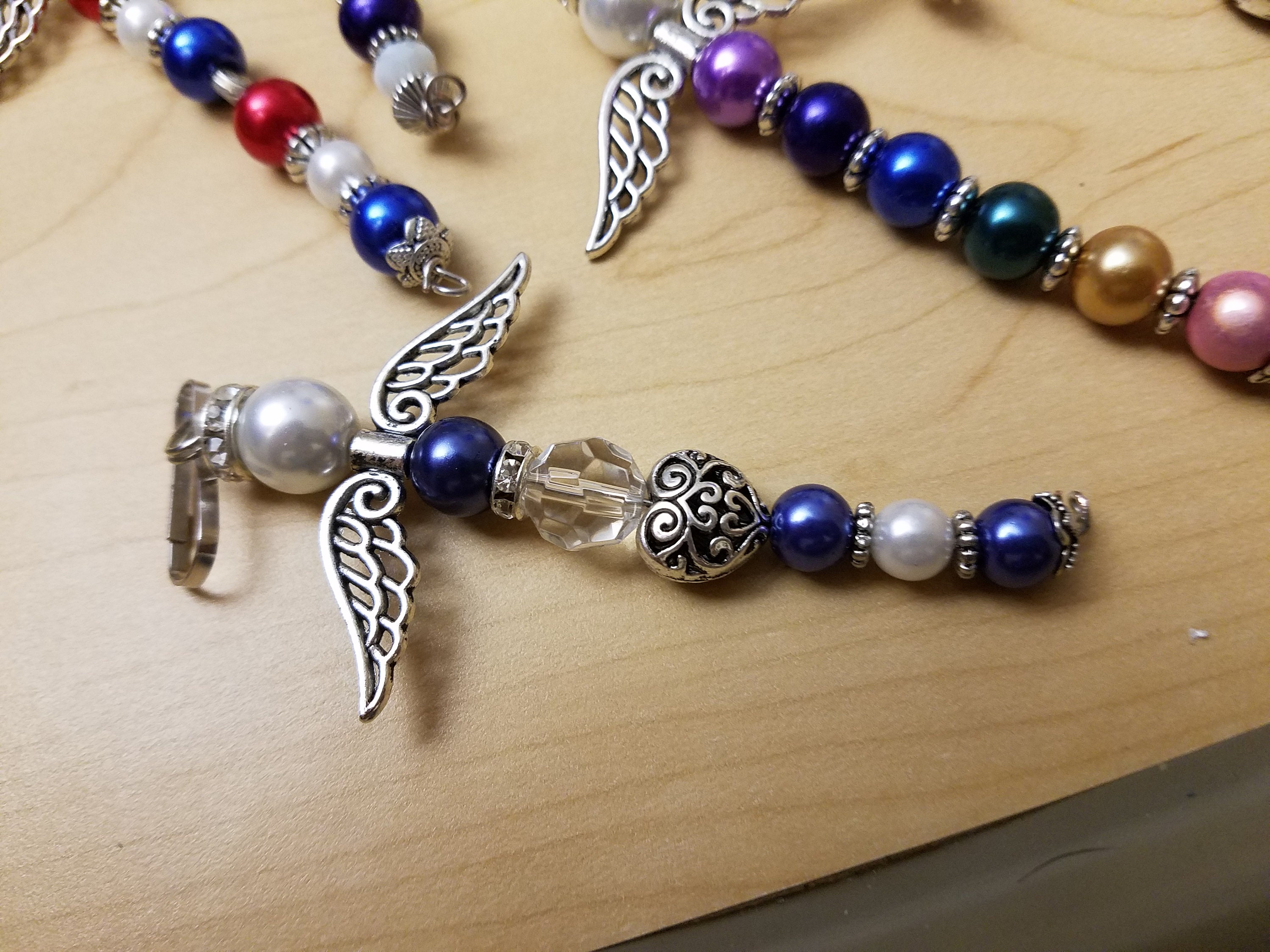 Custom Handmade Angel Ornament...hang It on a Rear View Mirror, on a ...