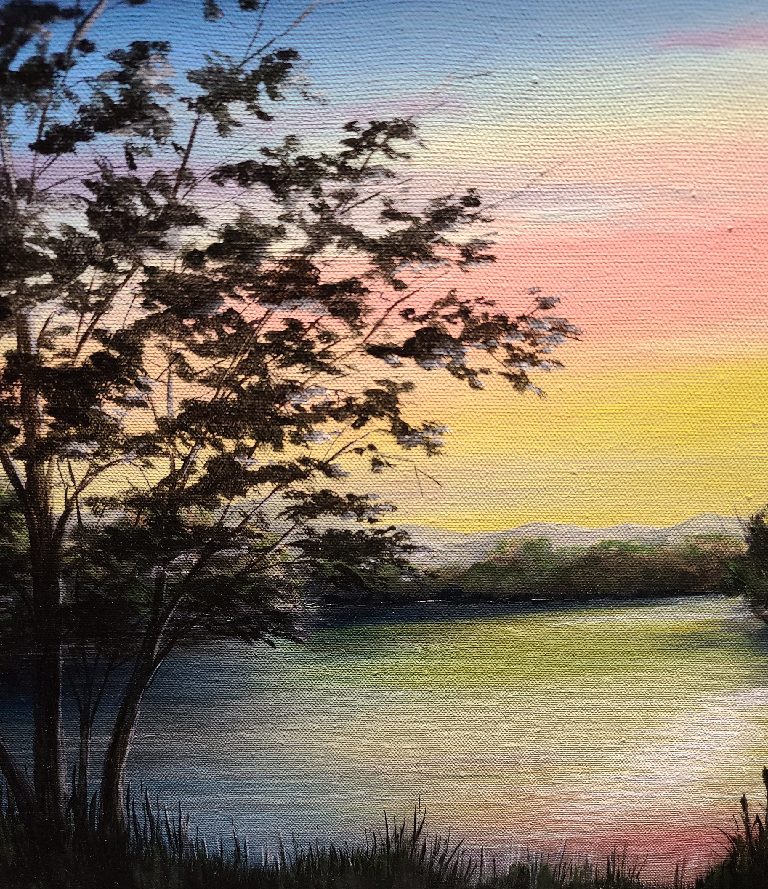Sunset Pond - Etsy