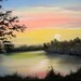 Sunset Pond - Etsy