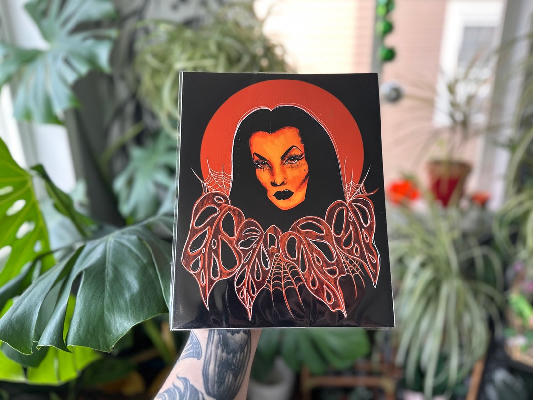 Vampire Ghoul 8x10 Ghoodles Doodles - Etsy