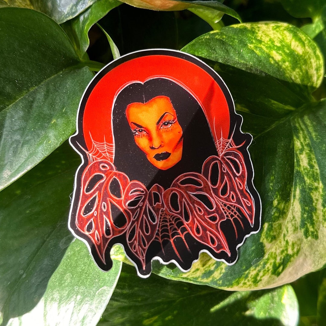 Vampire Ghoul Sticker Ghoodles Doodles Sticker - Etsy