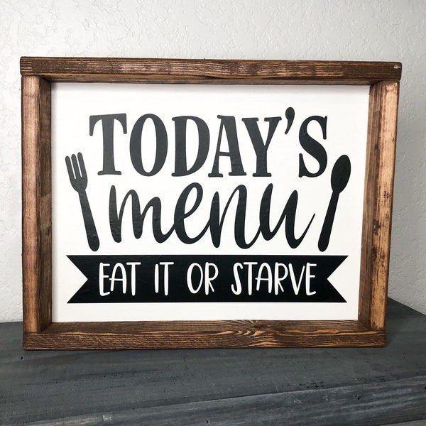 Eat It or Starve - Etsy