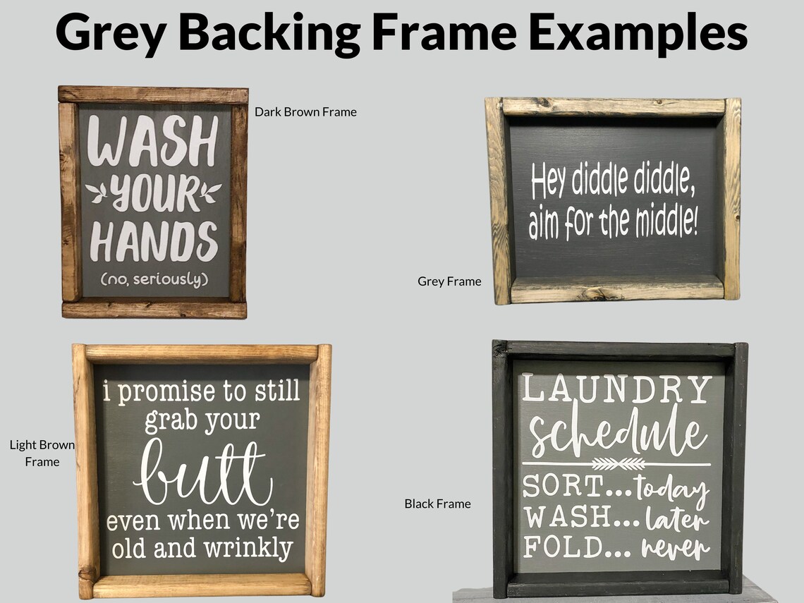 Pee in the Bowl Eye Chart / Wood Framed Sign / Funny Bathroom - Etsy