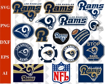 Los angeles rams svg | Etsy