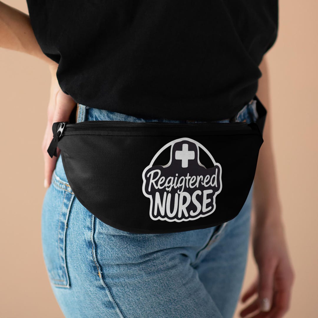 Nurse Fanny Pack, Medical Gift, RN Logo Waist Bag, Healthcare ...
