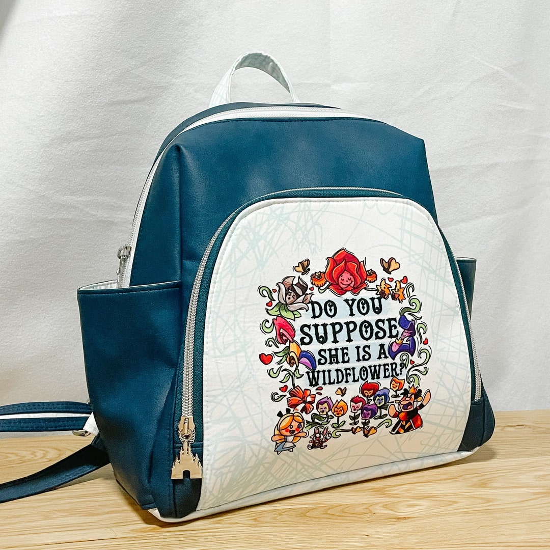 Down the Rabbit Hole, Disney Lover, Back to School, Designer, Handmade, Custom Made, Children's ...