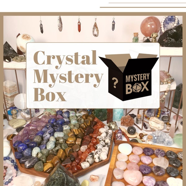 Crystal Shop Mystery Box - Etsy