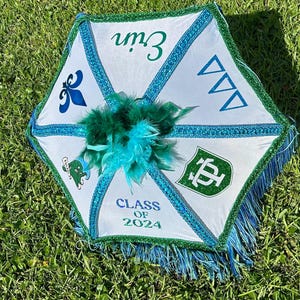 Tulane Umbrella, Tulane, Tulane Graduation Umbrella, Tulane Second Line ...