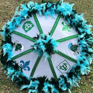 Tulane Secondline Umbreallas, Tulane Graduation, Tulane Umbrella ...