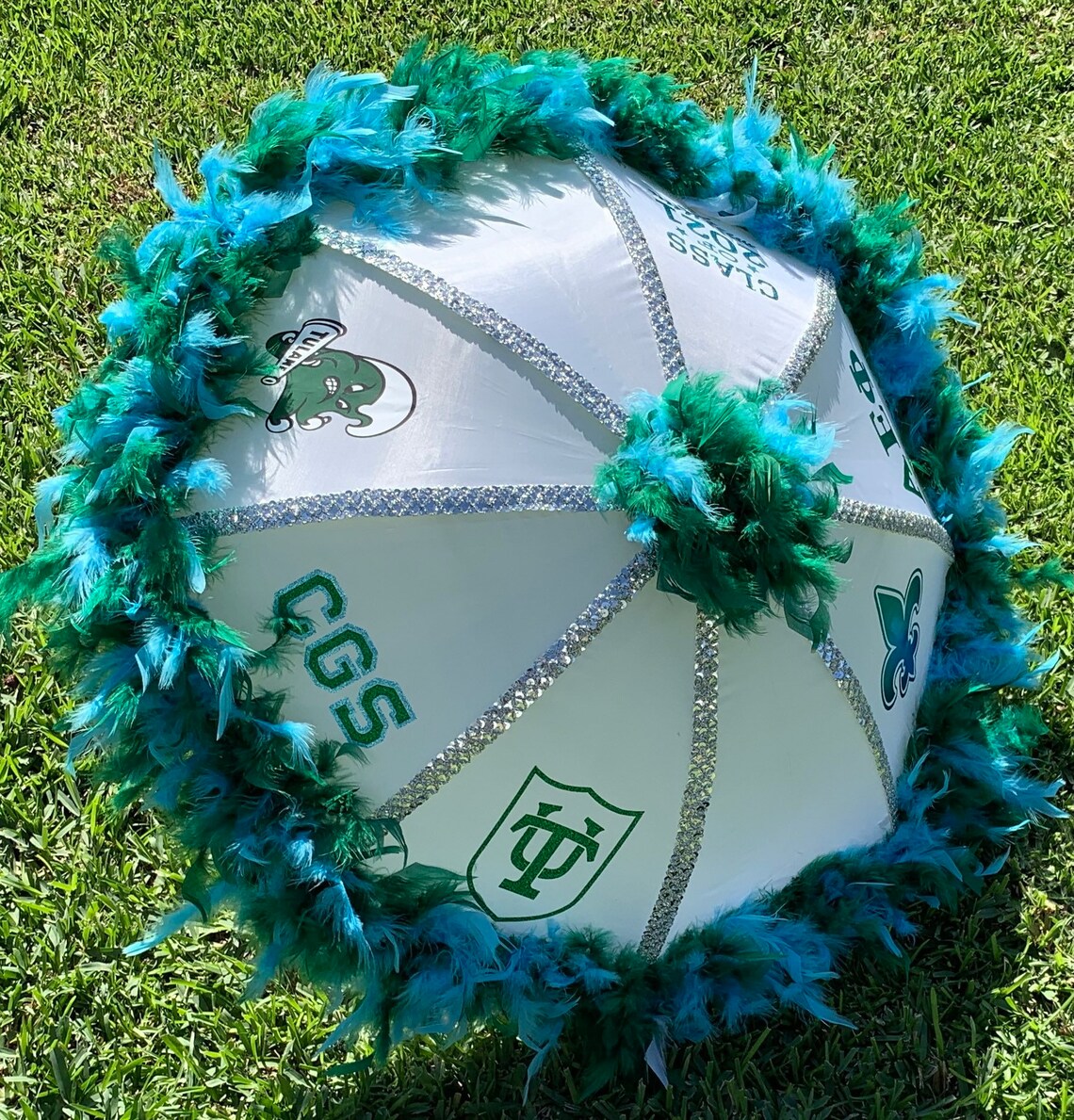 Tulane Secondline Umbreallas Tulane Graduation Tulane - Etsy