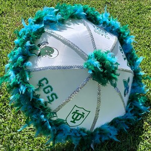 Tulane Secondline Umbreallas Tulane Graduation Tulane | Etsy