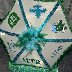 Tulane Umbrella, Tulane, Tulane Graduation Umbrella, Tulane Second Line ...