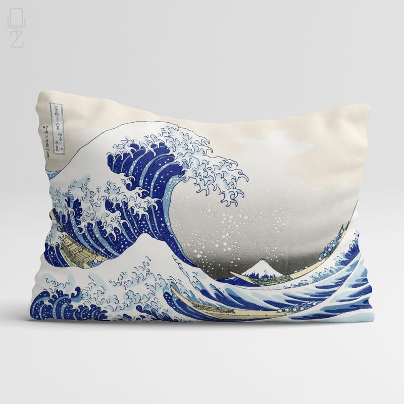 Waves Pillow - Etsy