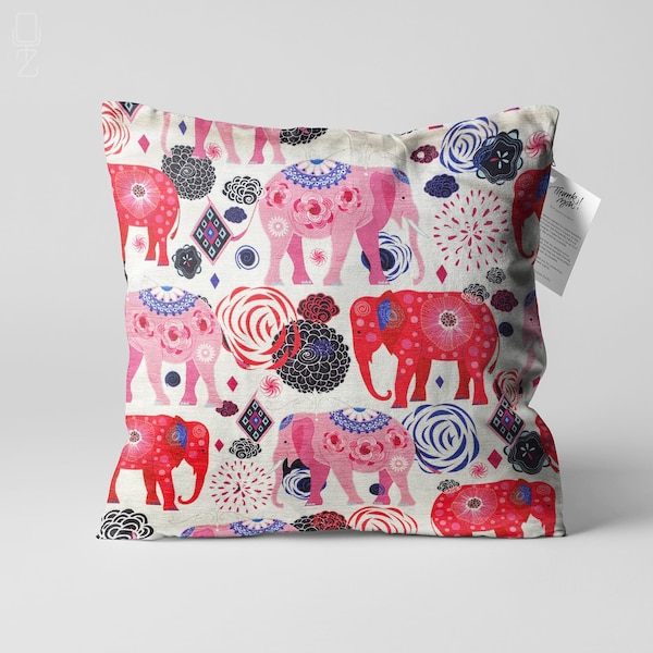 Elephant Cushion - Etsy