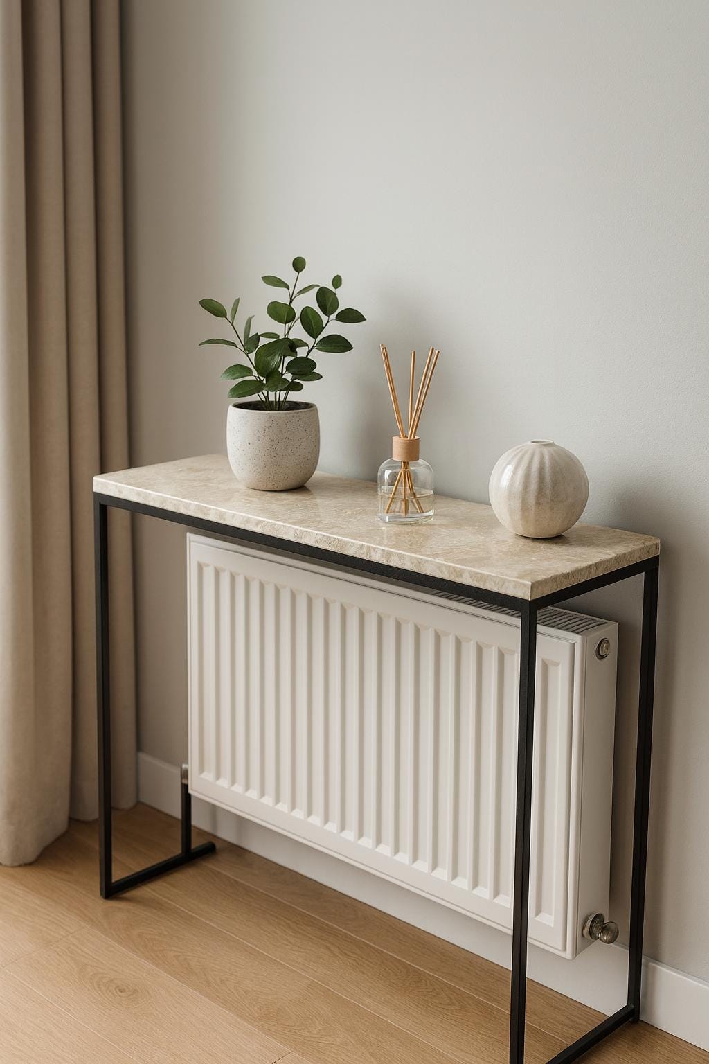 Marble Side Table Top, Radiator Top, Floating Shelf, Travertine Light ...