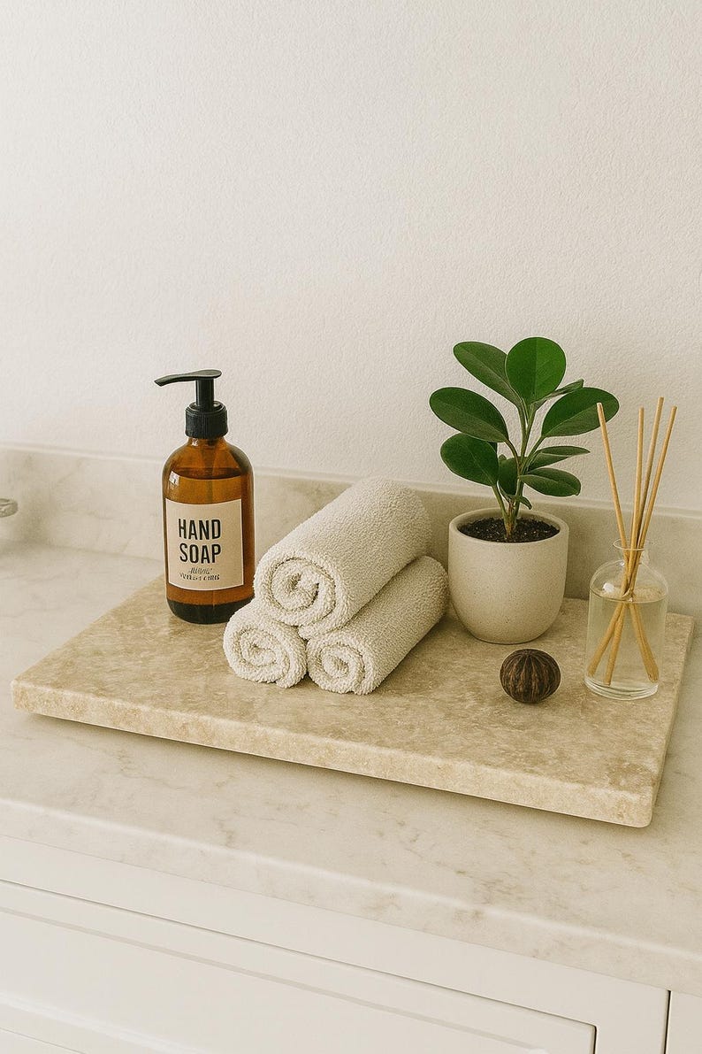 Marble Side Table Top, Radiator Top, Floating Shelf, Travertine Light ...