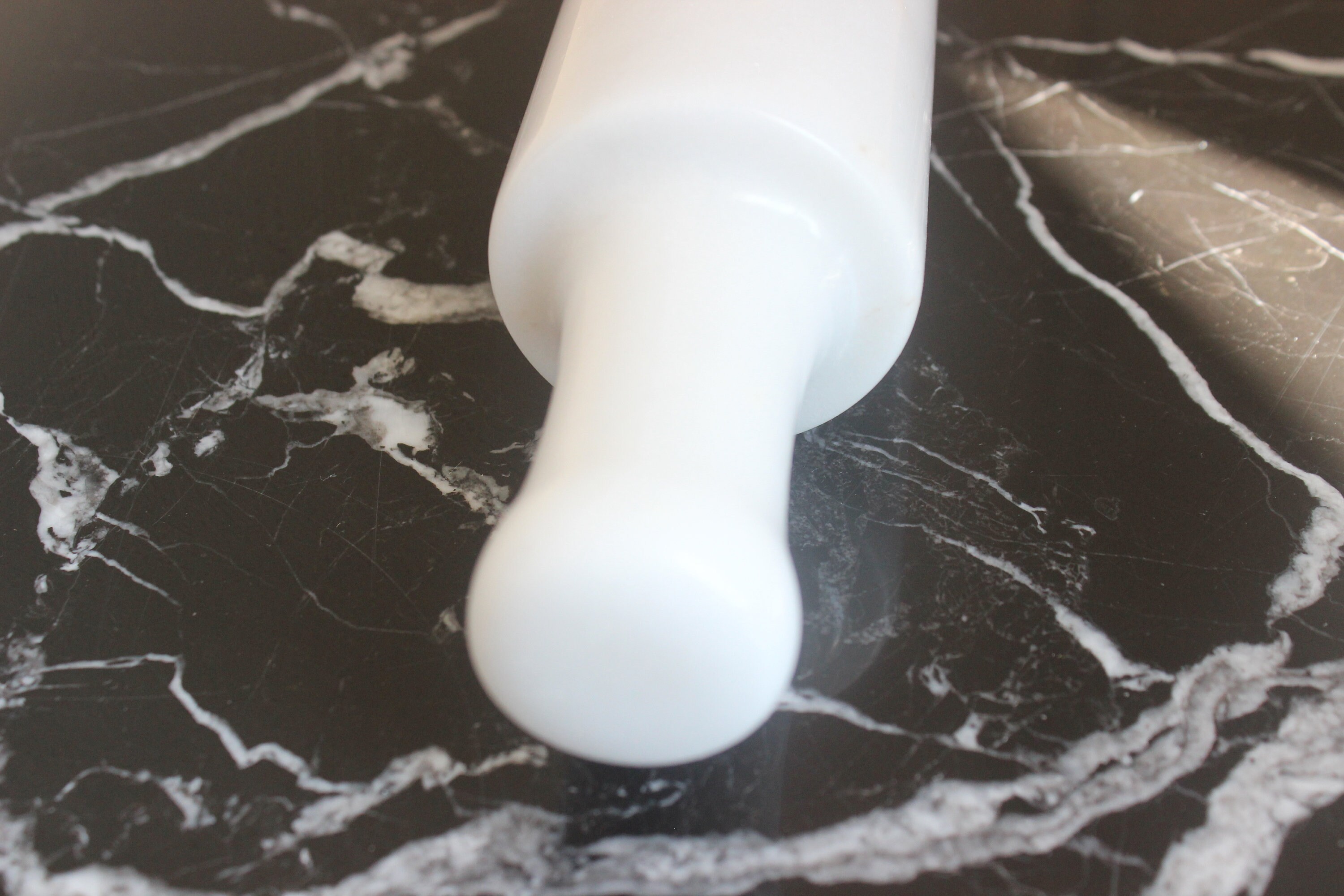 Marble Rolling Pin Rolling Pin White Marble Pastry Dough | Etsy