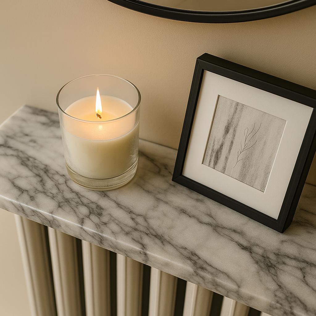 Marble Radiator Top, Floating Shelf, Side Table Top Italian Calacatta ...