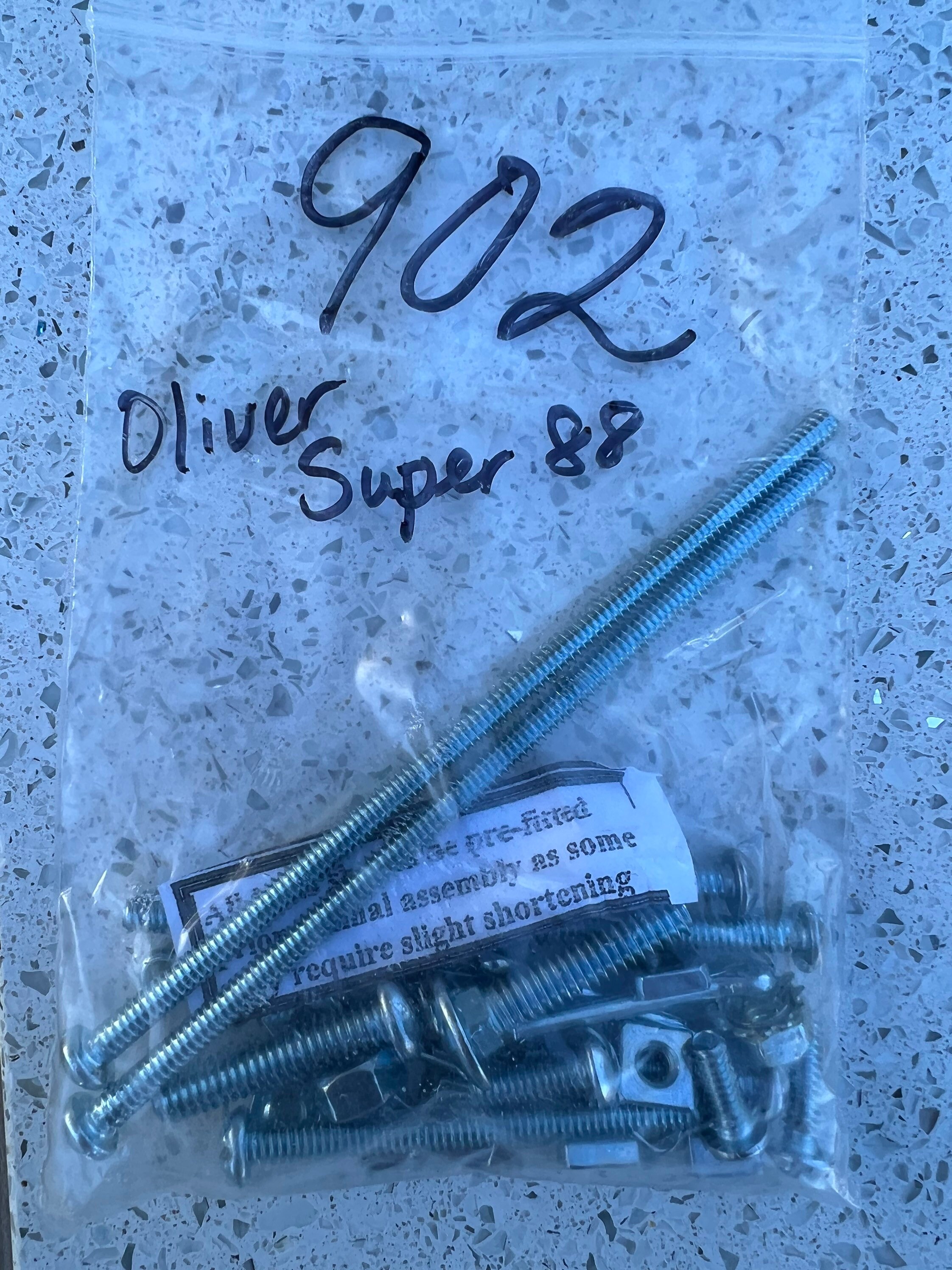 Oliver Super 88 Pedal Tractor Hardware Kit - Etsy