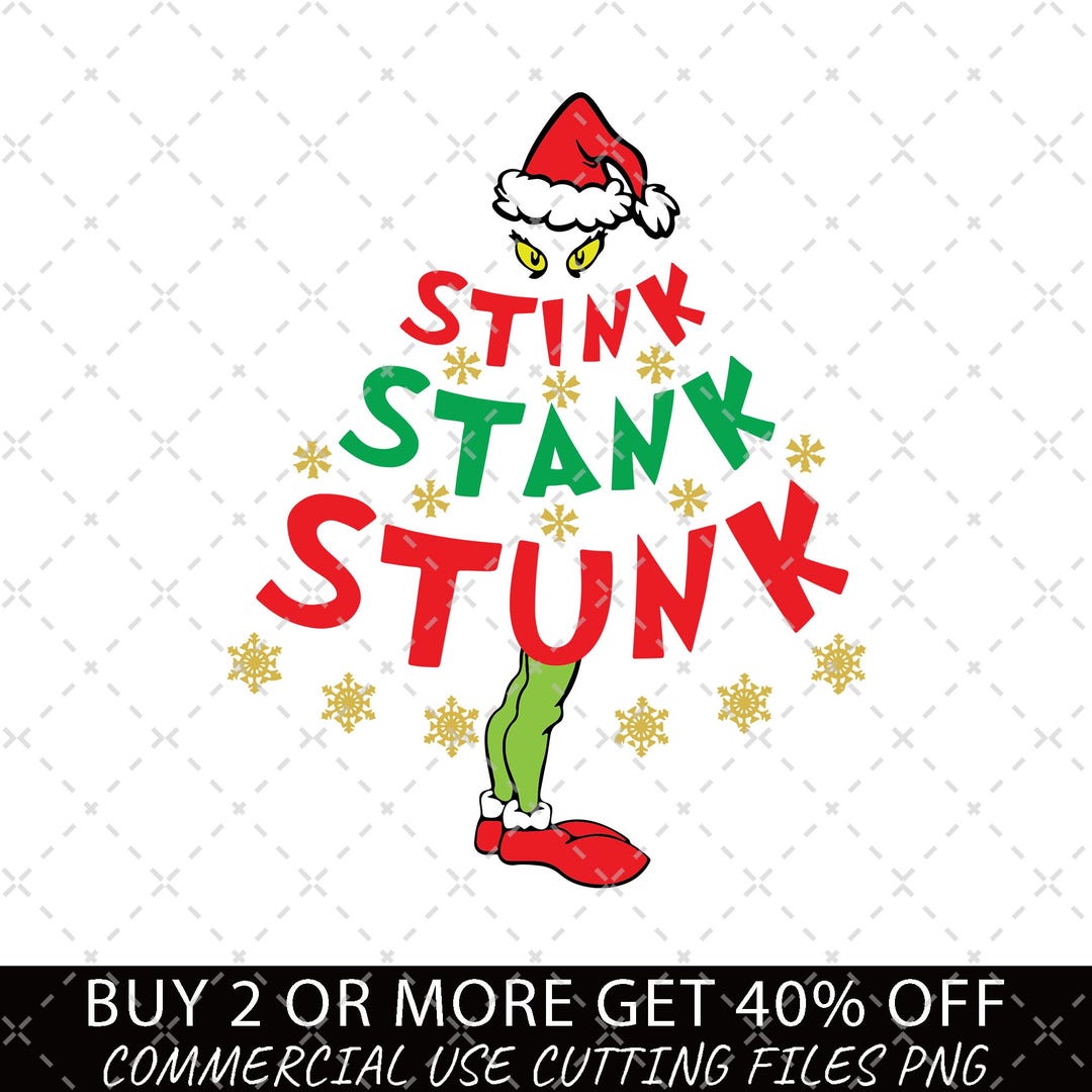 The Grinch Bundle, Grinch Clipart Files, Grinch Christmas Svg, Files ...