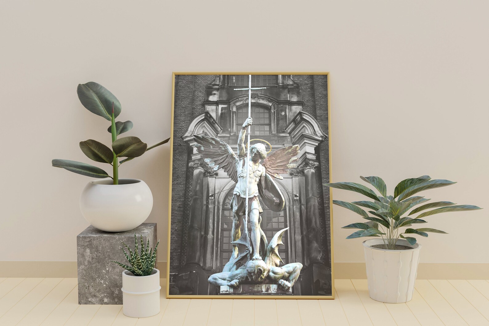 St Michael's Victory Over the Devil Saint Michael | Etsy