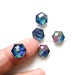 Abalone Shell Quartz 10x10mm Faceted Hexagon Briolettes Both - Etsy