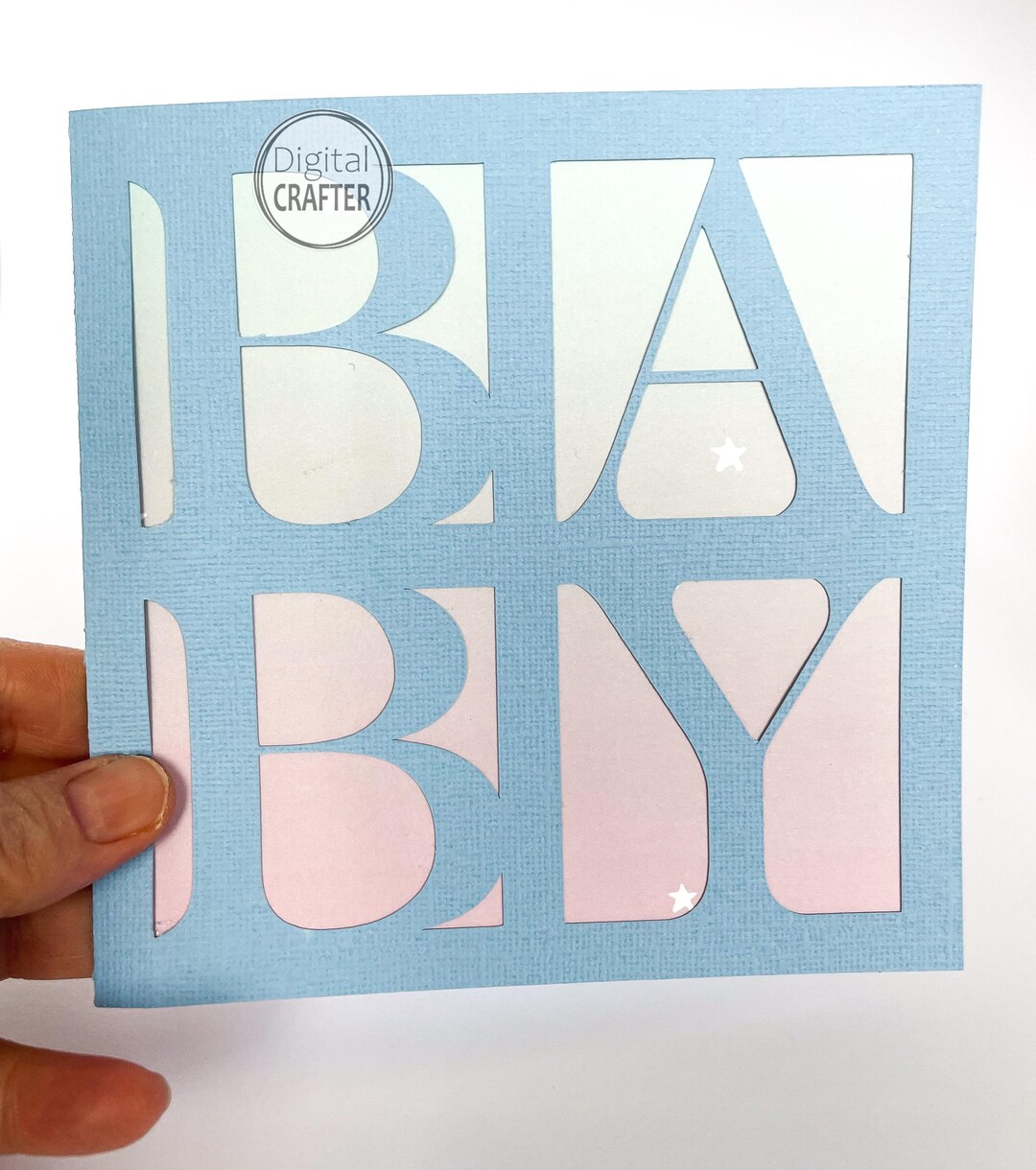 New Baby SVG, Cricut Baby Card, SVG Baby Files, Baby Svg Card, Baby ...