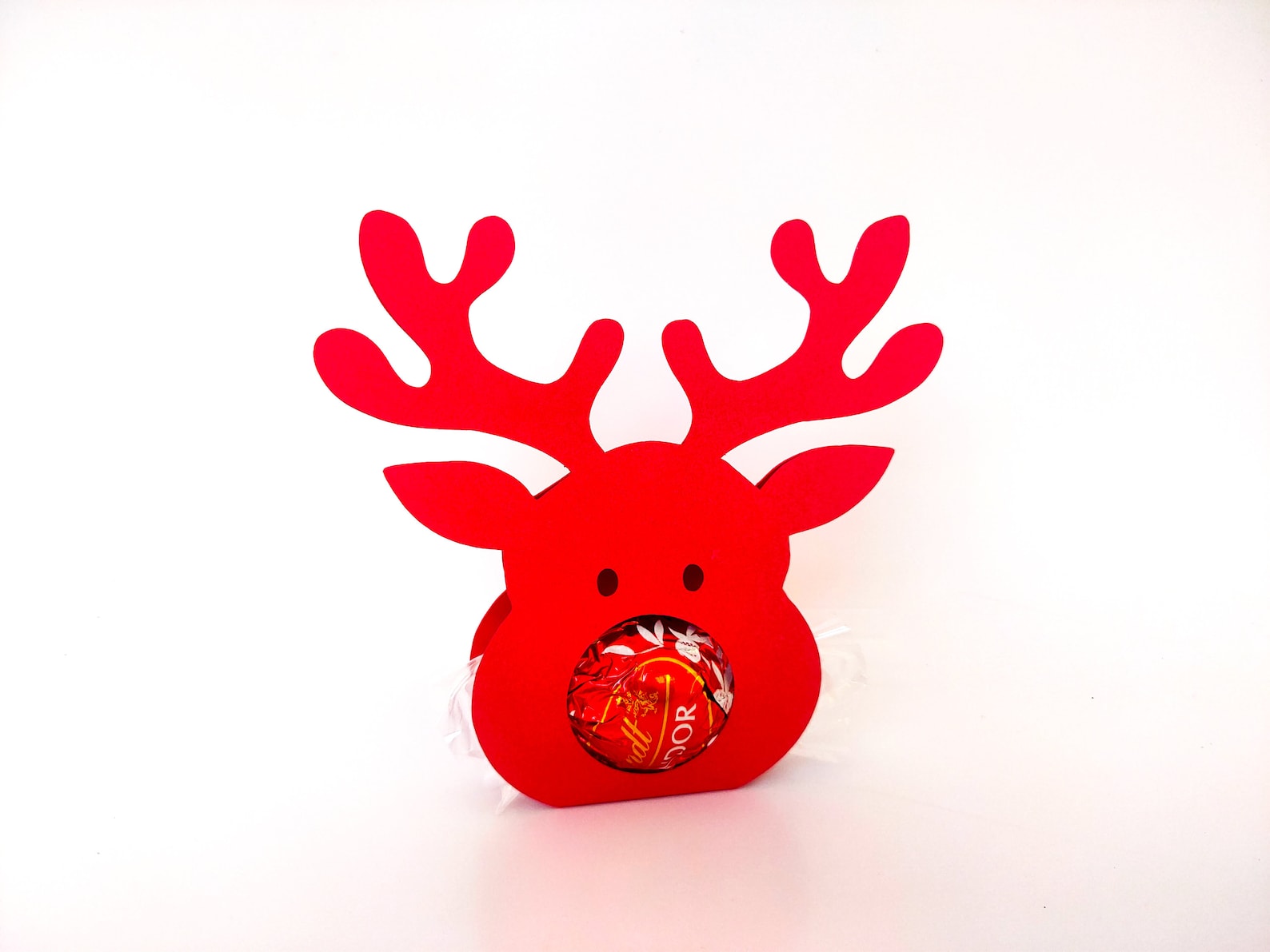 Porta lecca-lecca di renna SVG stand up reindeer SVG porta | Etsy