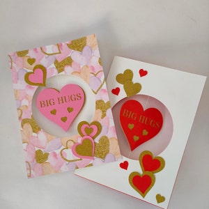 Mother's Day Card SVG, 3d Card, Love Hearts SVG, Spinner Card Svg ...