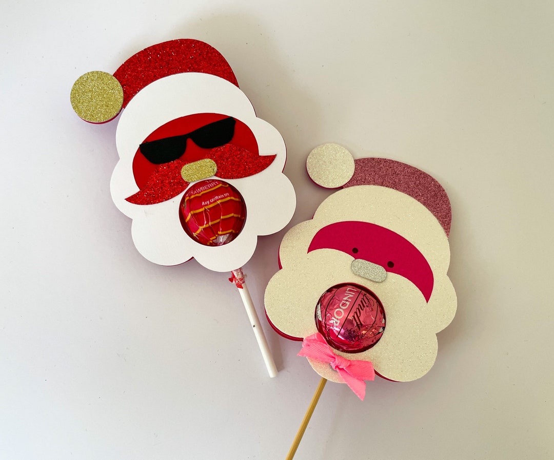 Candy Holder SVG, Santa Lollipop Holder SVG, Christmas Svg, Christmas ...
