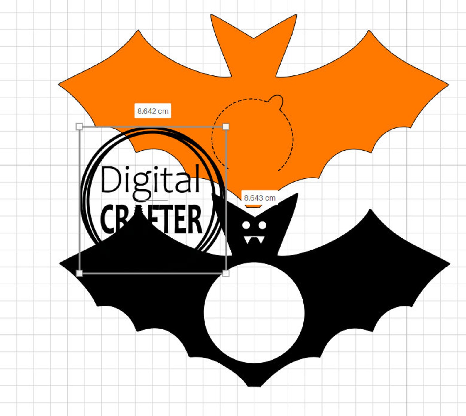 Halloween Bat Candy Holder SVG, Candy Holder Halloween SVG, Pot Belly ...