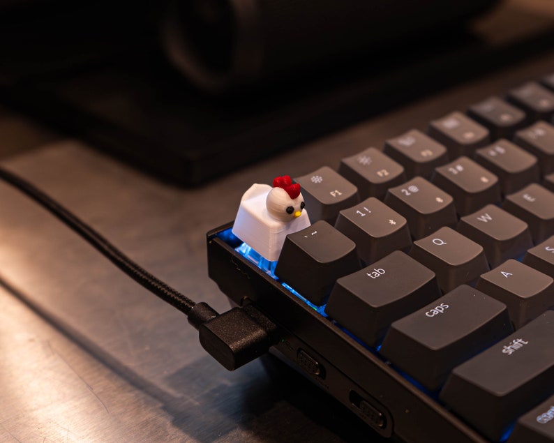 Cluck Cluck Chicken Mechanical Keyboard Keycap - Etsy