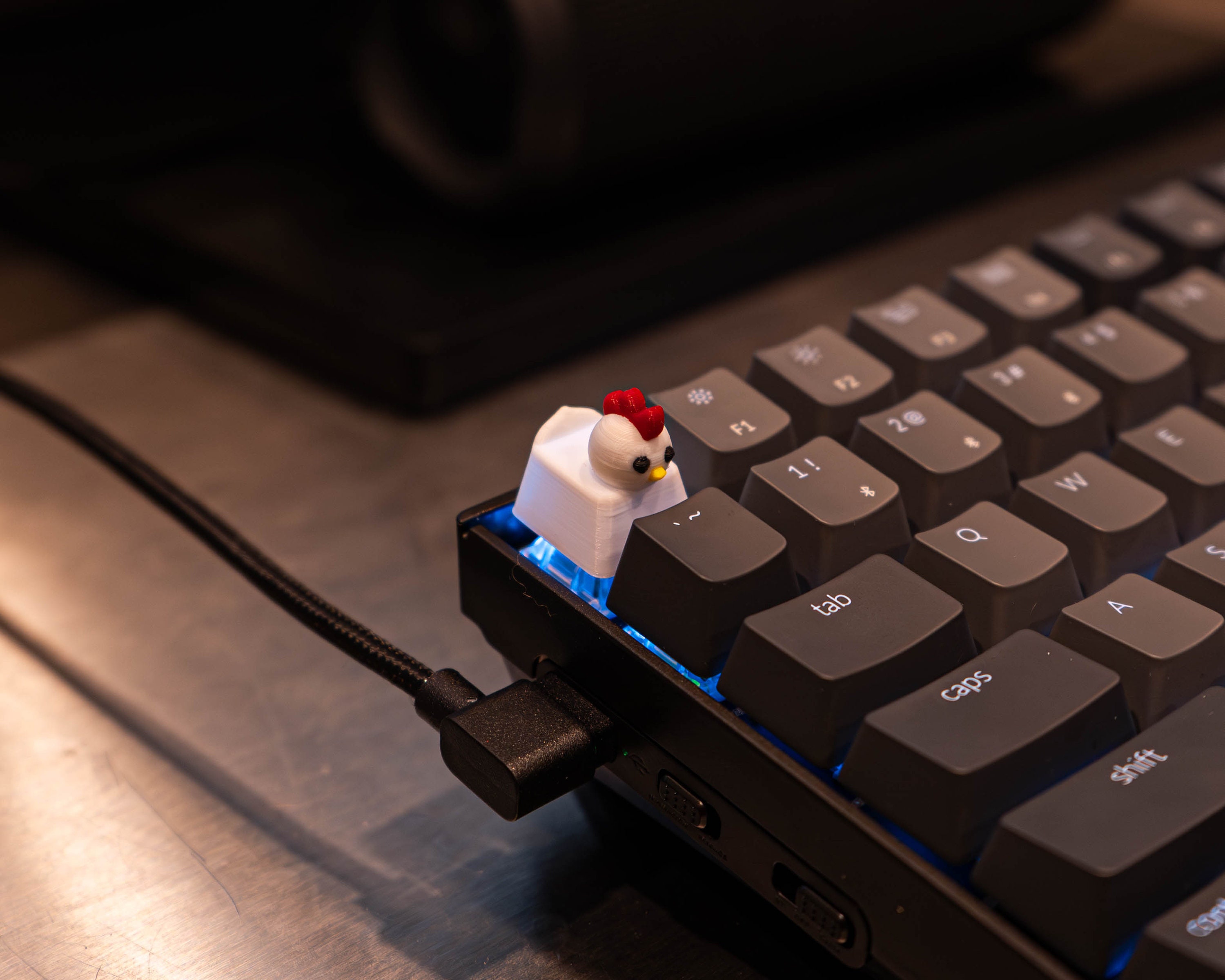 Cluck Cluck Chicken Mechanical Keyboard Keycap - Etsy