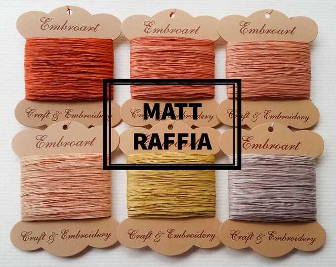 Matt Raffia Yarn, Raffia Ribbon, Rayon Raffia, Wraphia Yarn, Straw Yarn ...