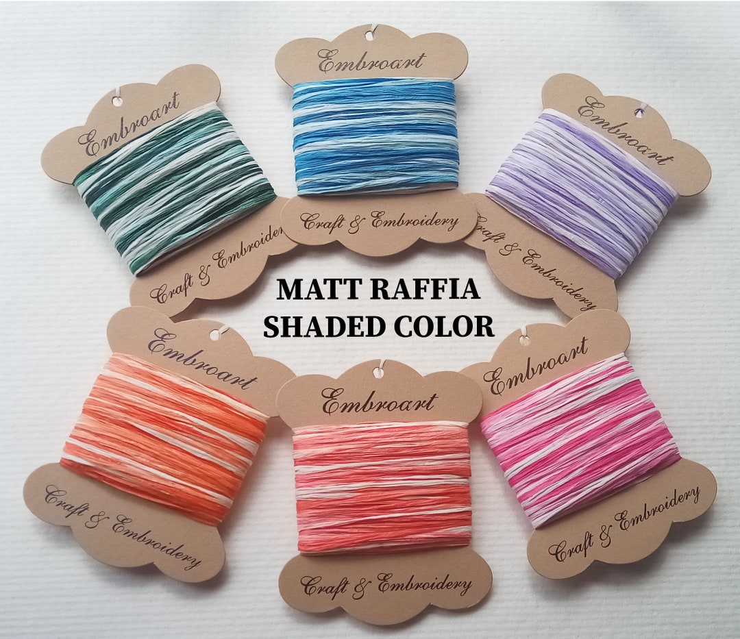 Matt Raffia Yarn, Raffia Ribbon, Rayon Raffia, Wraphia Yarn, Straw Yarn ...