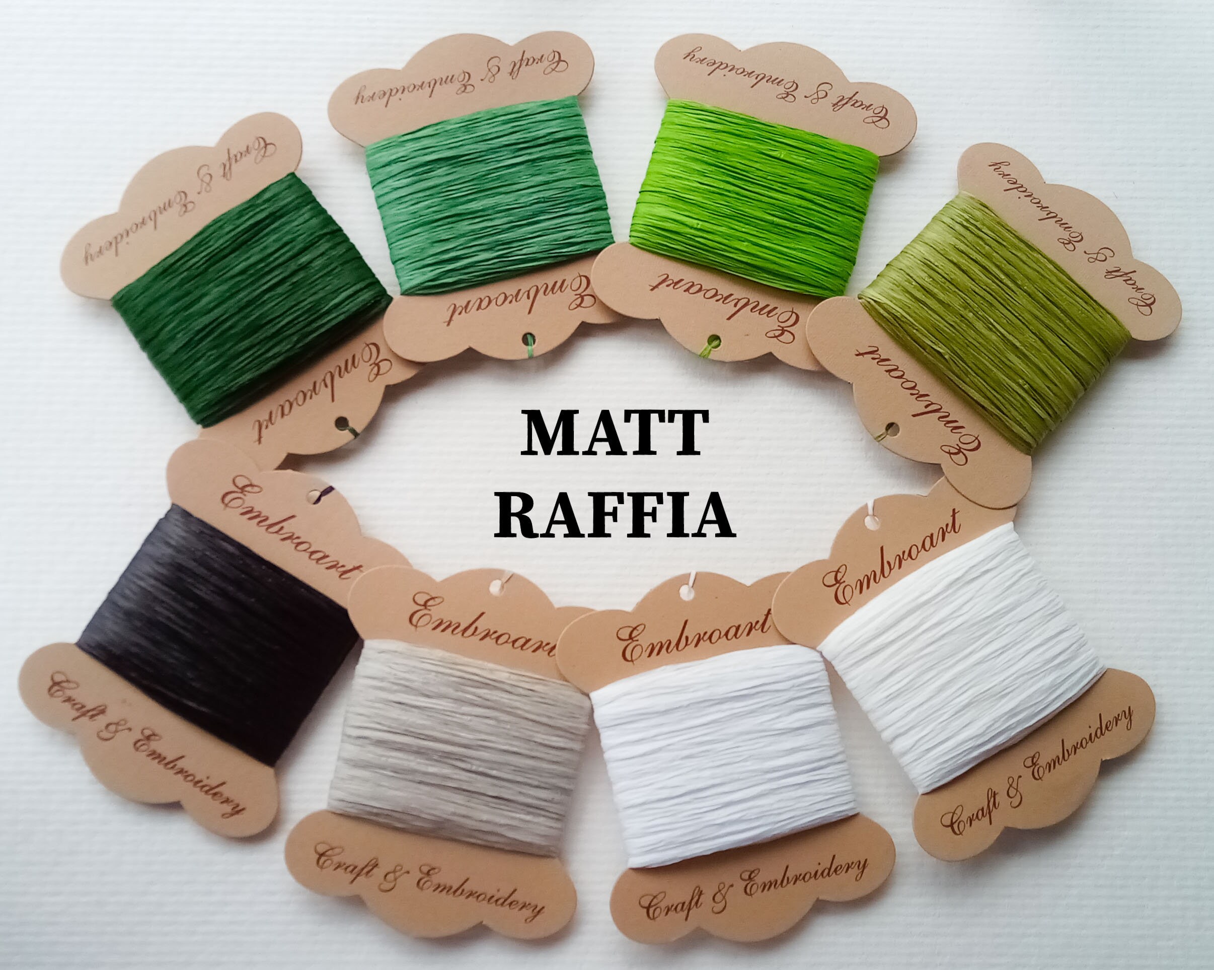Matt Raffia Yarn Raffia Ribbon Rayon Raffia Wraphia Yarn - Etsy