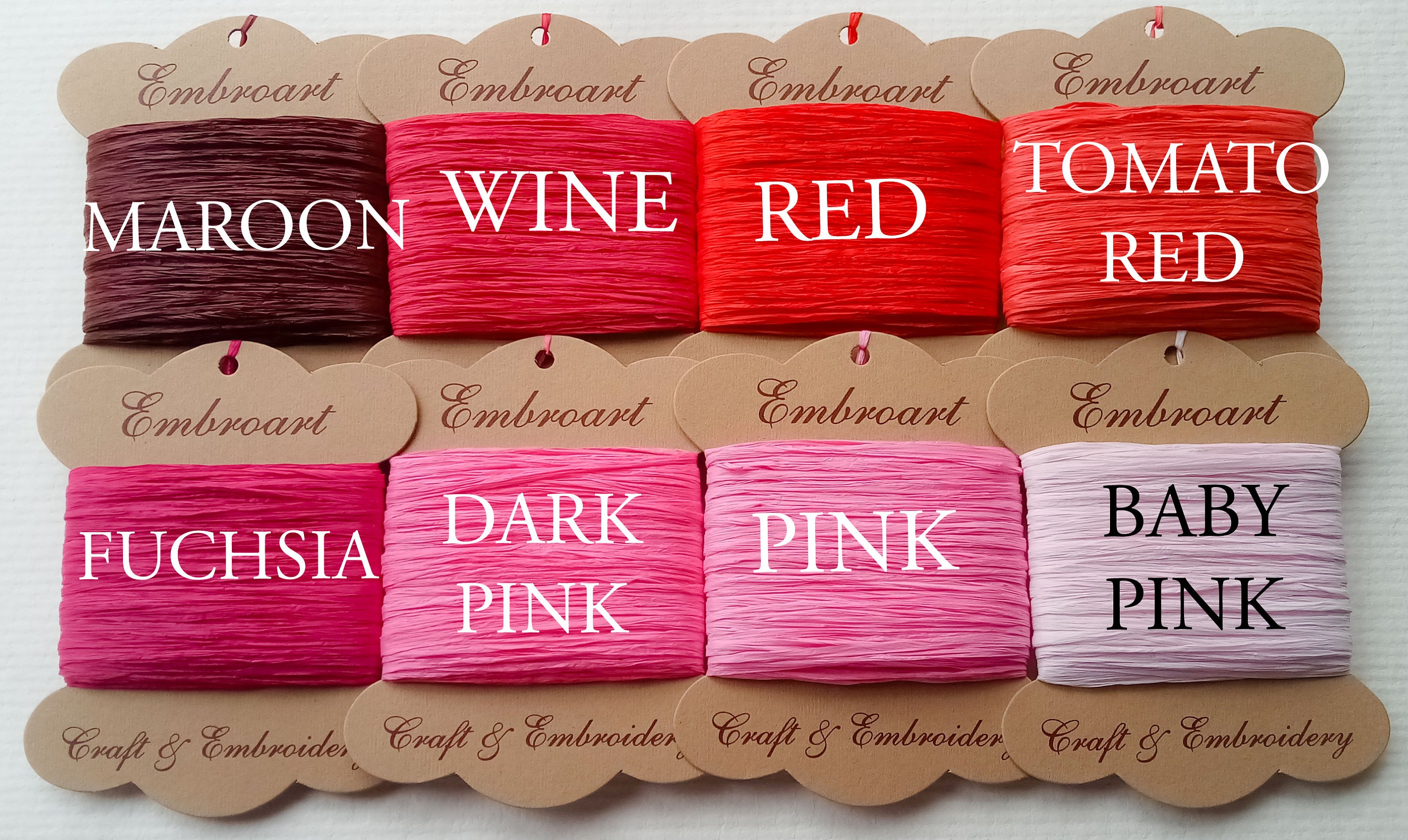 Matt Raffia Yarn Raffia Ribbon Rayon Raffia Wraphia Yarn - Etsy