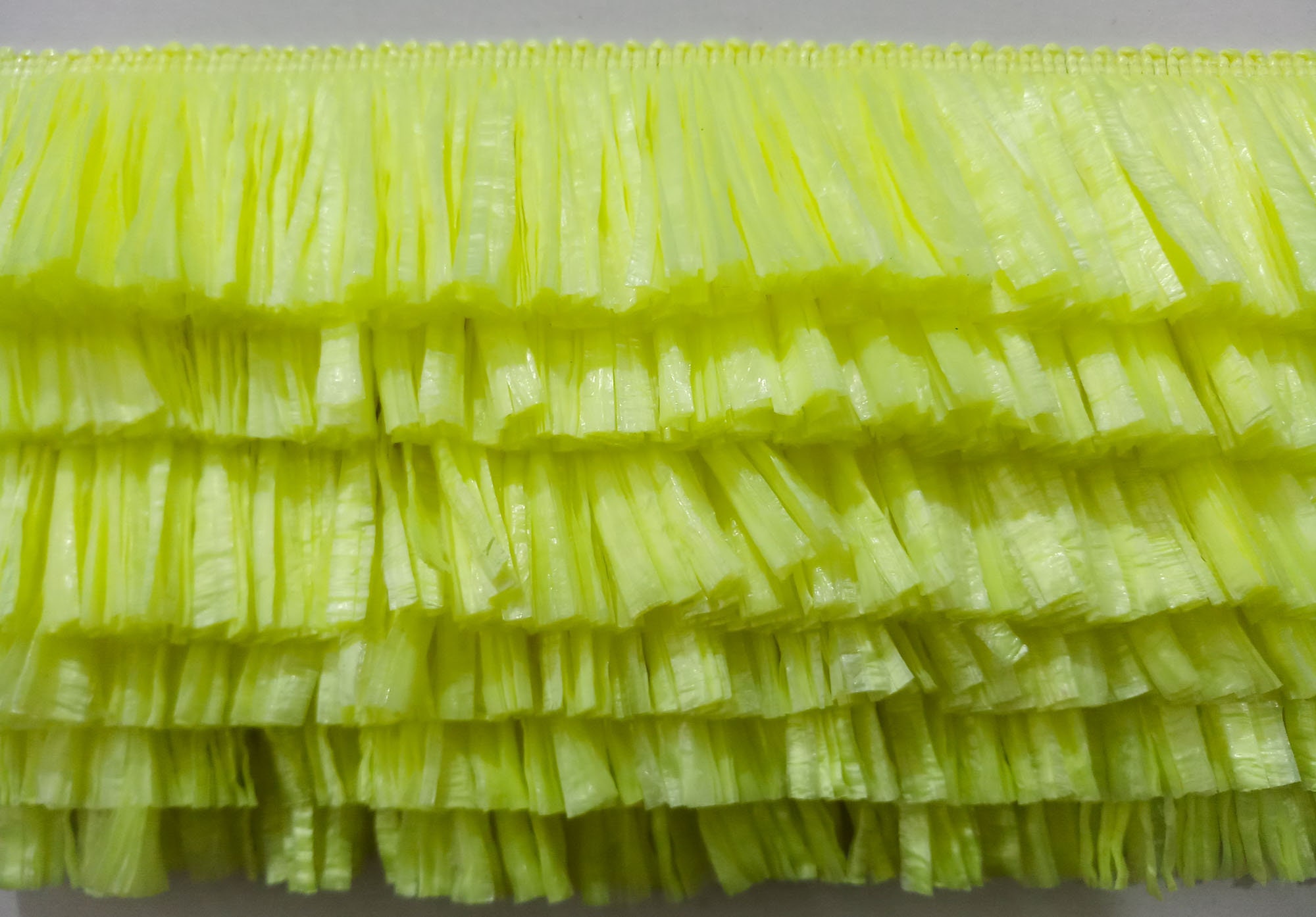 40 Mm, PP Raffia Fringe, Raffia Trim, Neon Raffia Lace, PP Raffia ...