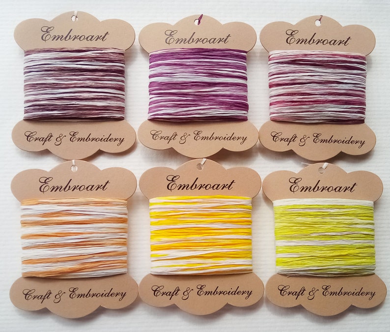 Matt Raffia Yarn, Raffia Ribbon, Rayon Raffia, Wraphia Yarn, Straw Yarn ...