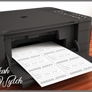 Printable Book Journal Stickers for Avery 5164 Labels - Etsy
