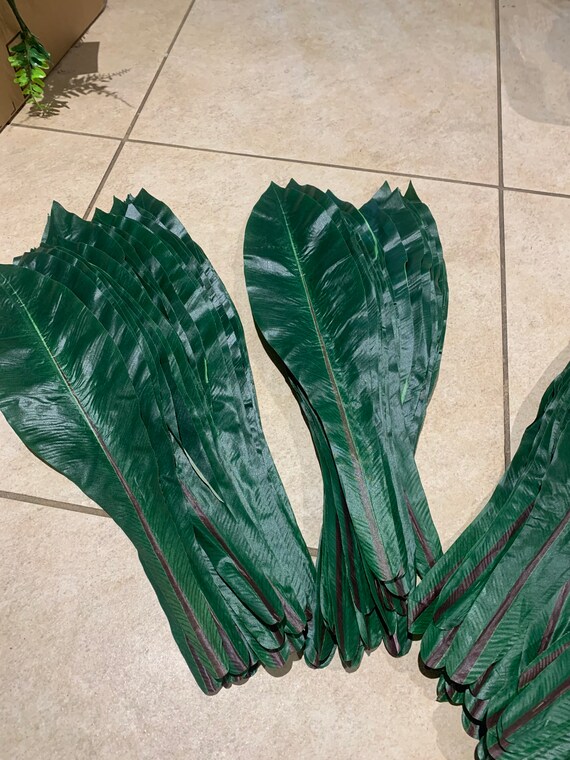 Silk Ti Leaves Large pack of 15 Used to Make Ti Leaf Hip | Etsy