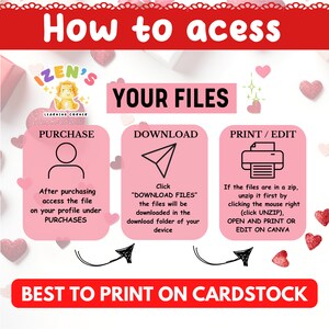 Printable Dinosaur Valentine's Cards, Kids Valentine Card, Dog Gift ...